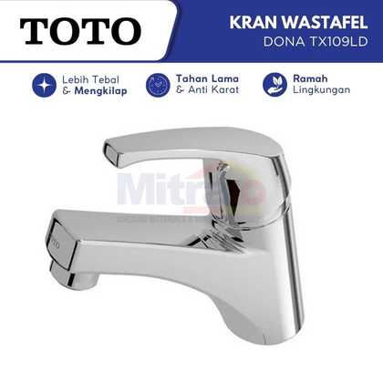 Jual Toto Kran Wastafel Stainless Dona TX109LD