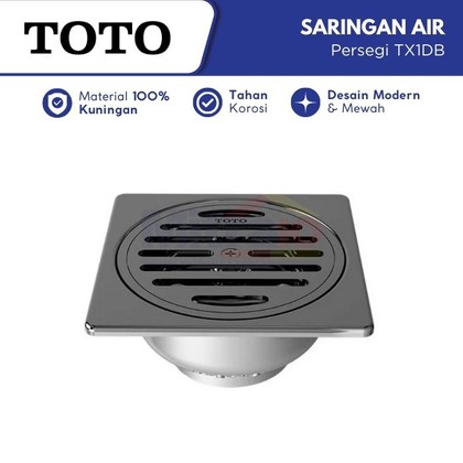 Jual Toto Saringan Air Kamar Mandi Persegi TX1DB