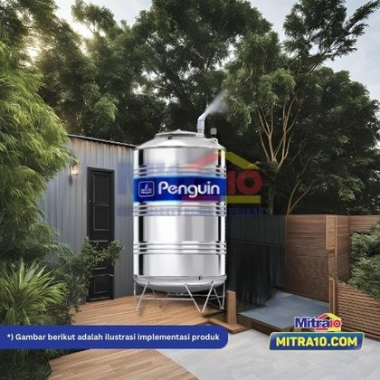 Jual Penguin Tangki Air Stainless TBSK Kapasitas 1.000 Liter
