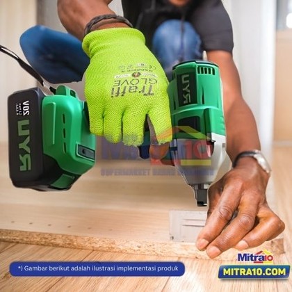 Jual Ryu Alat Buka dan Pasang Baut Mur RCW20V 20 Volt Hijau